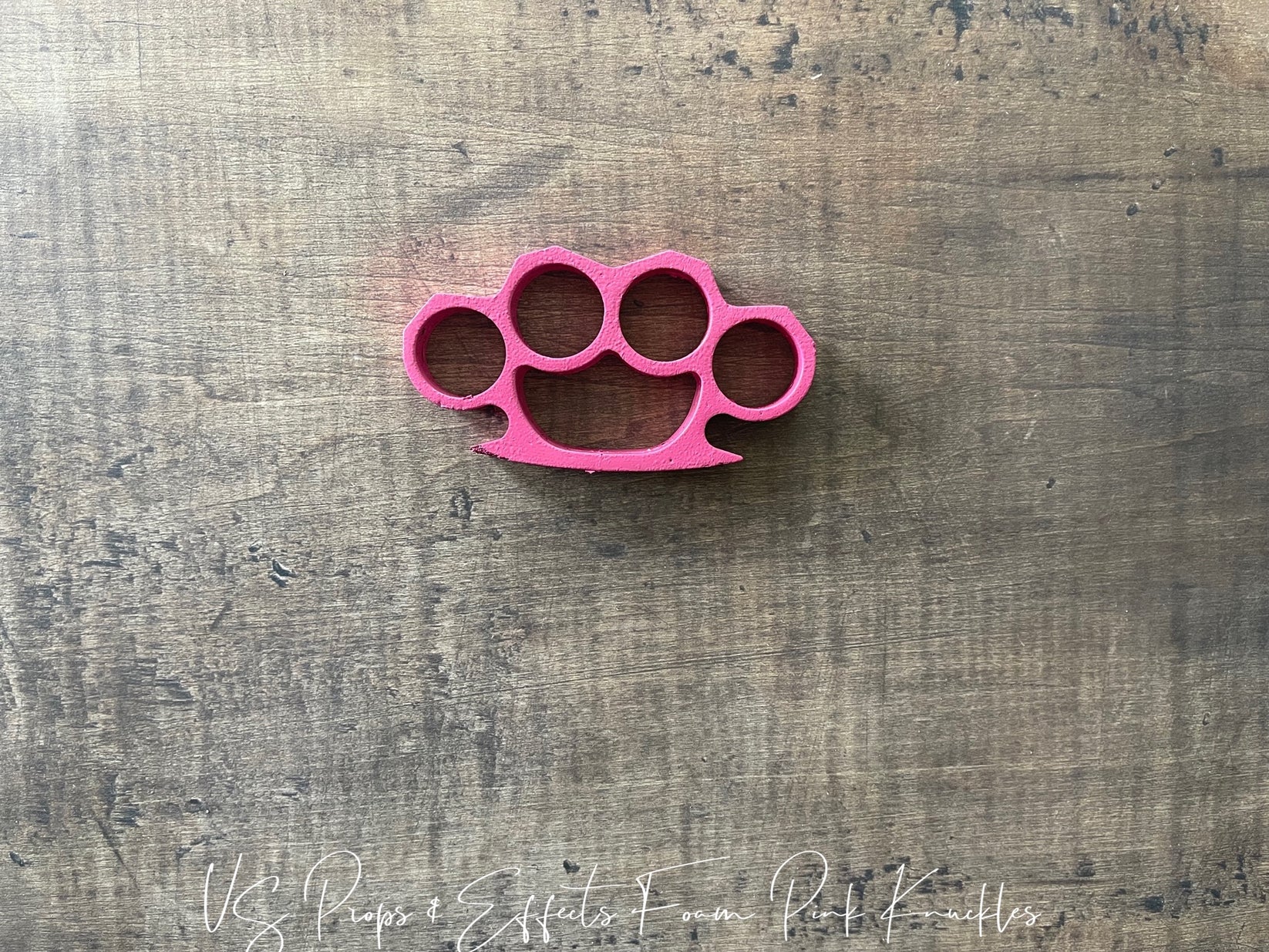 Foam Rubber Pink Knuckles – US Props & Effects