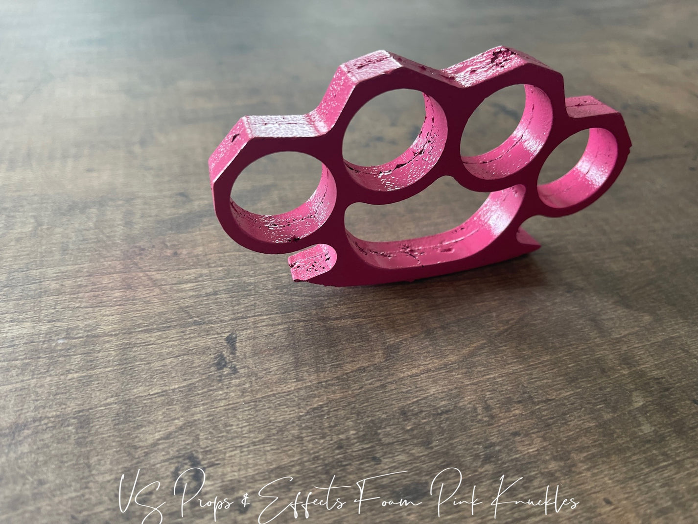 Foam Rubber Pink Knuckles – US Props & Effects